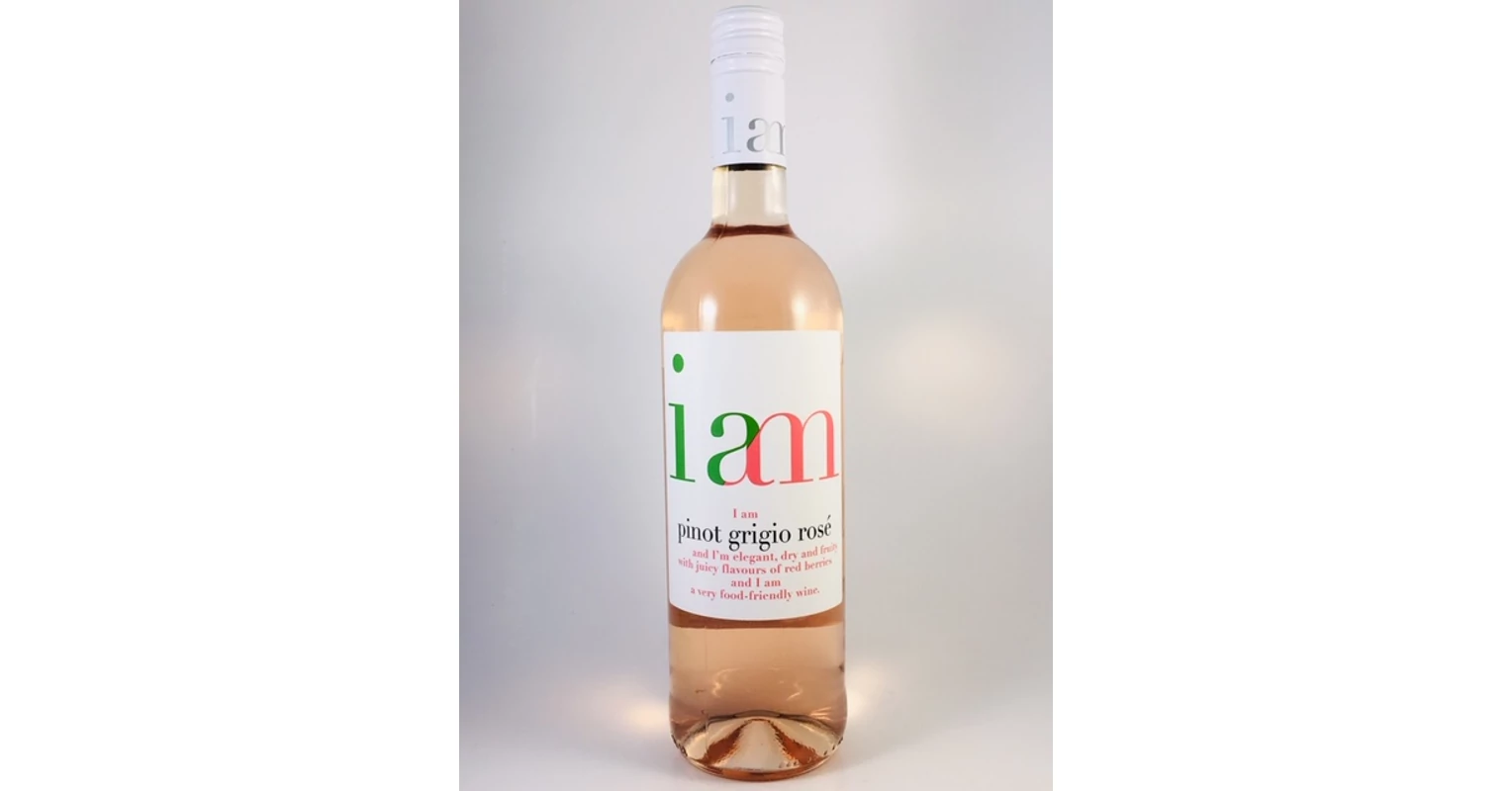 RECAS I AM PINOT GRIGIO ROSE 2021 - Cramele Recas